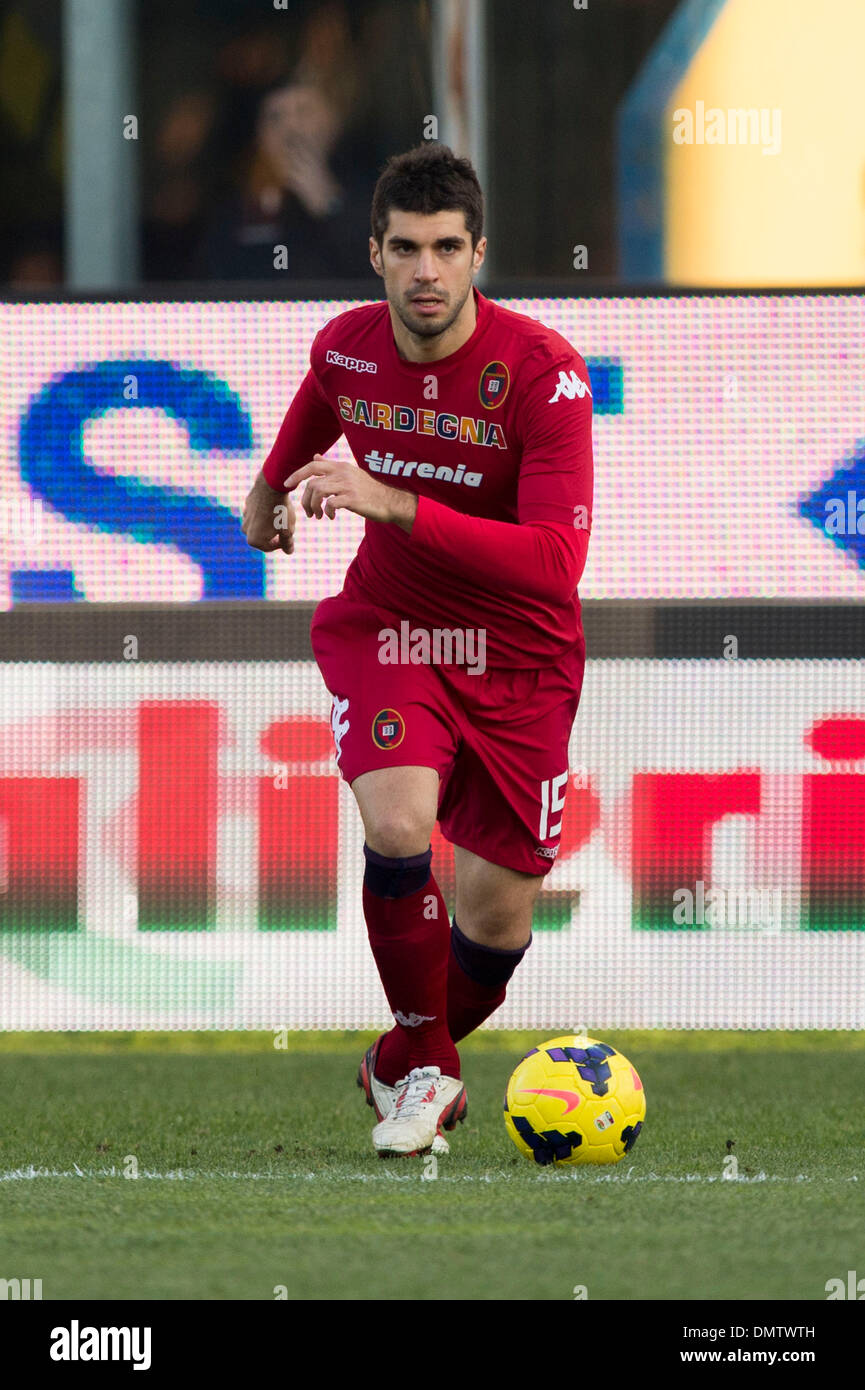 Parma, Italy. 15th Dec, 2013. Luca Rossettini (Cagliari) Football ...