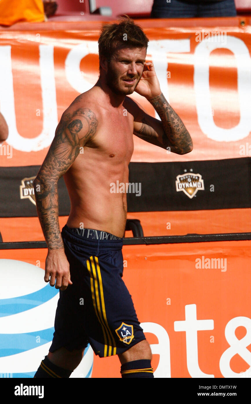 David beckham la galaxy shirt hi-res stock photography and images - Alamy