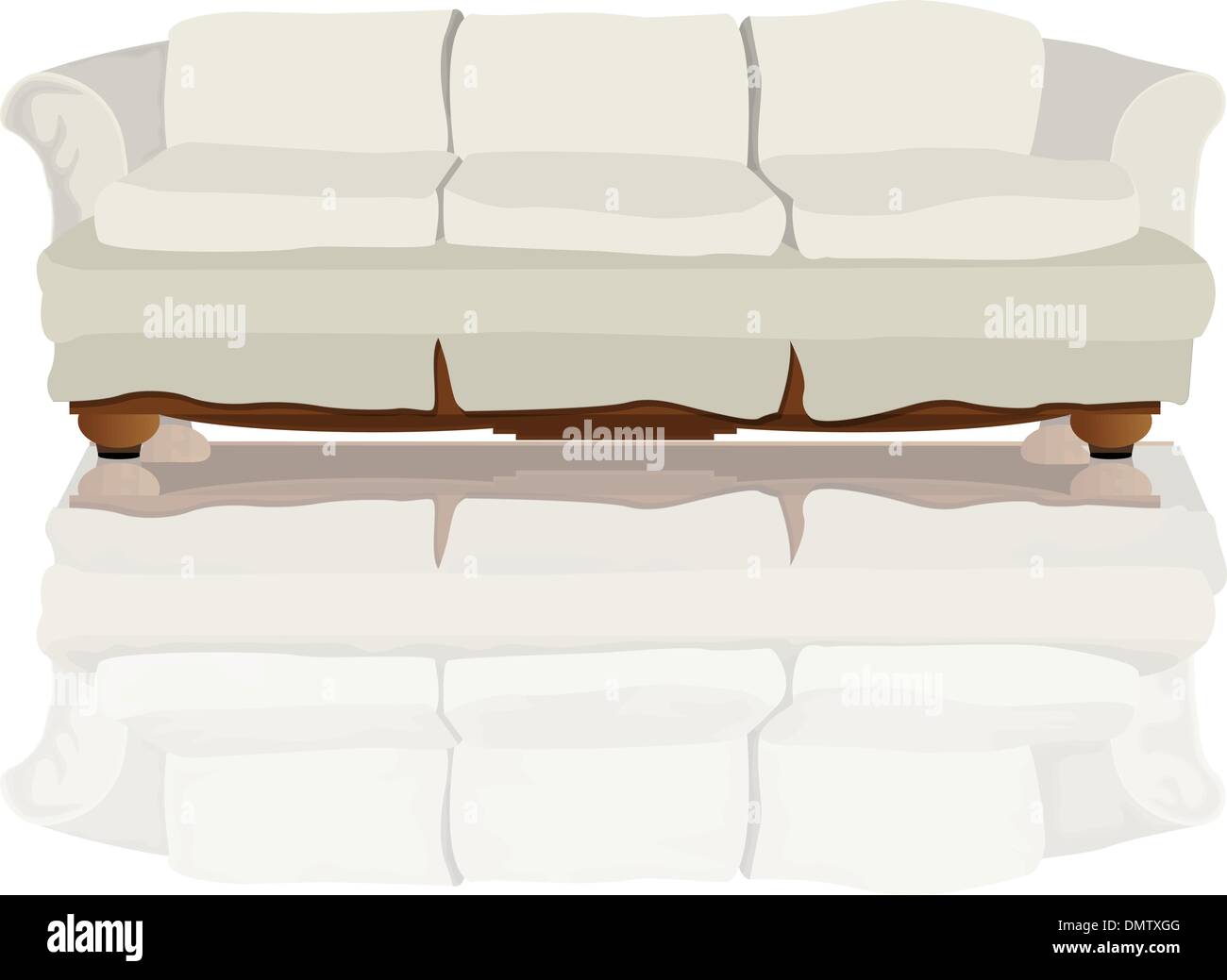 Sofa couch settee Stock Vector Images - Alamy