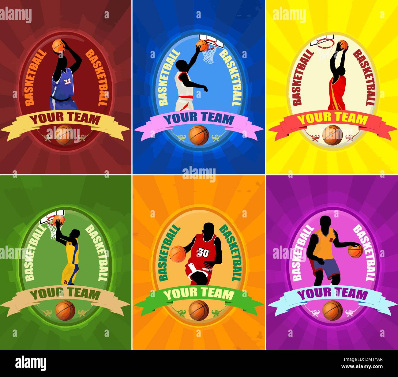 College basketball men game Stock Vector Images - Alamy