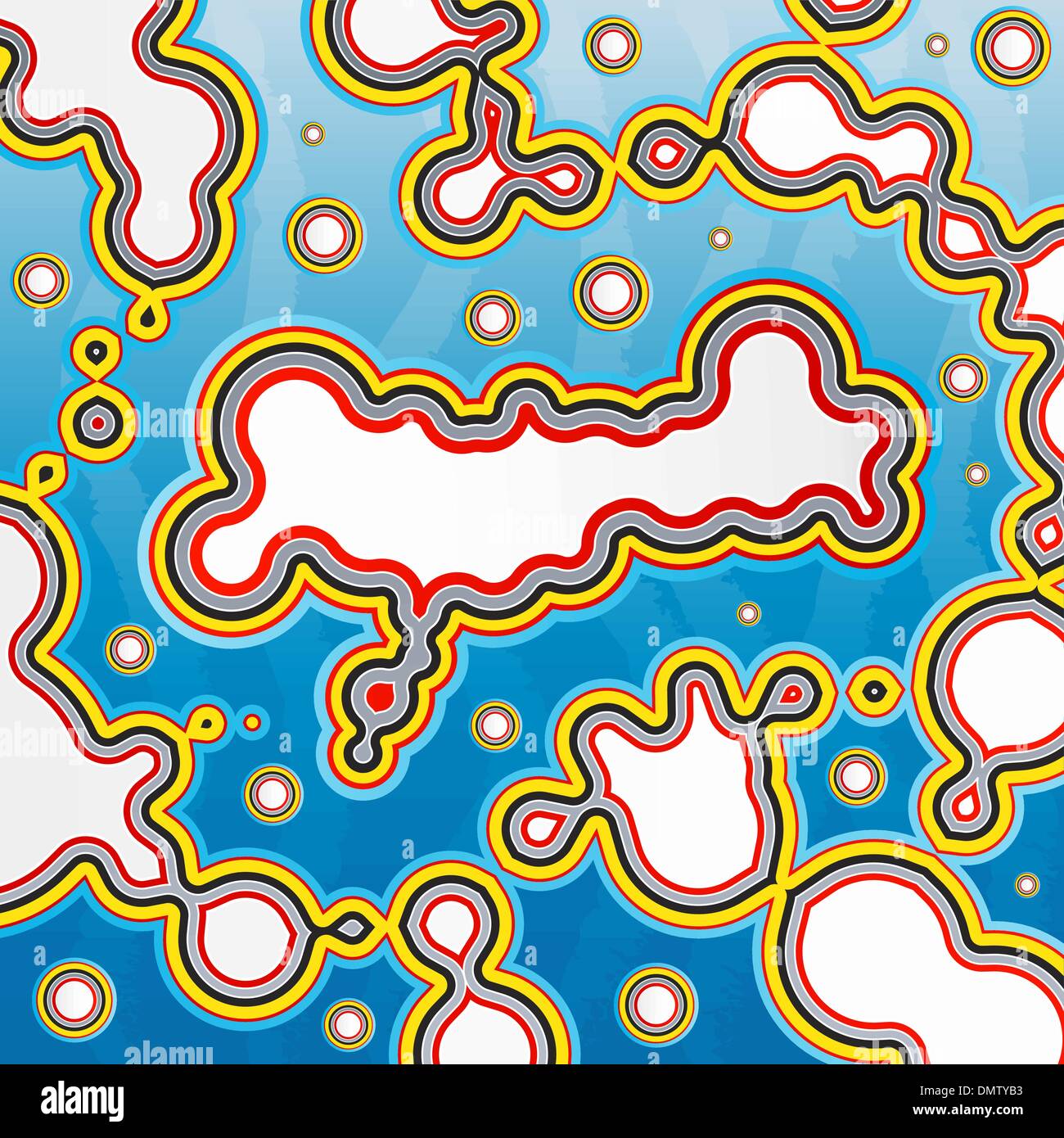 Water abstraction goo shapes Stock Vector Image & Art - Alamy