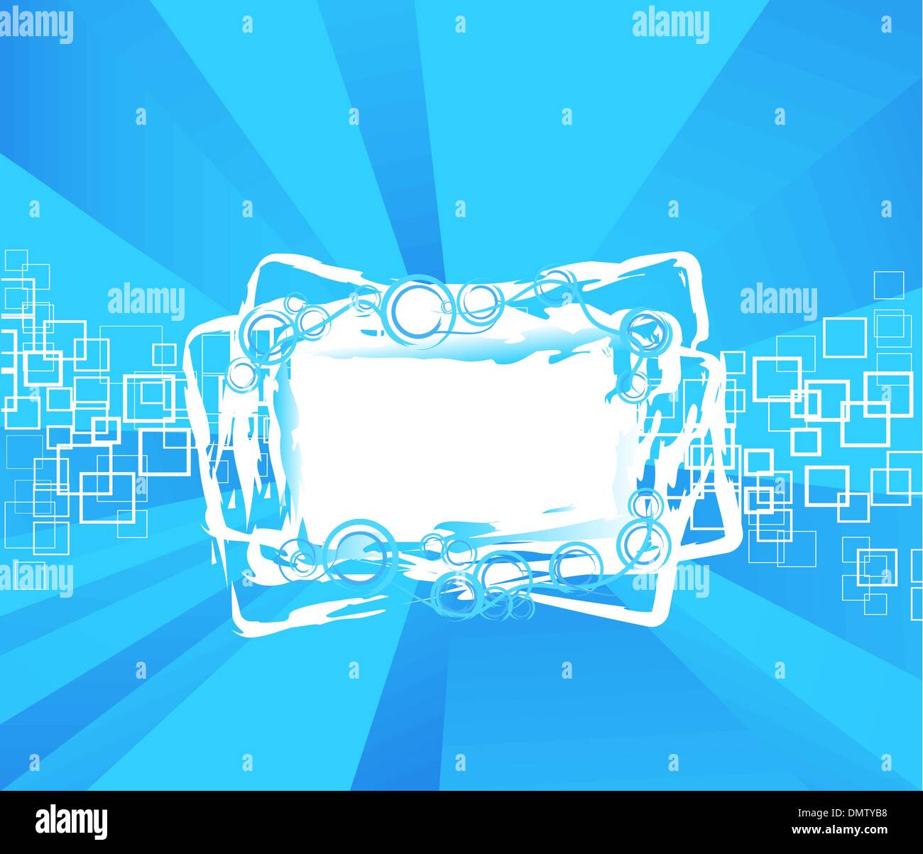 Funky squares frame background Stock Vector Image & Art - Alamy