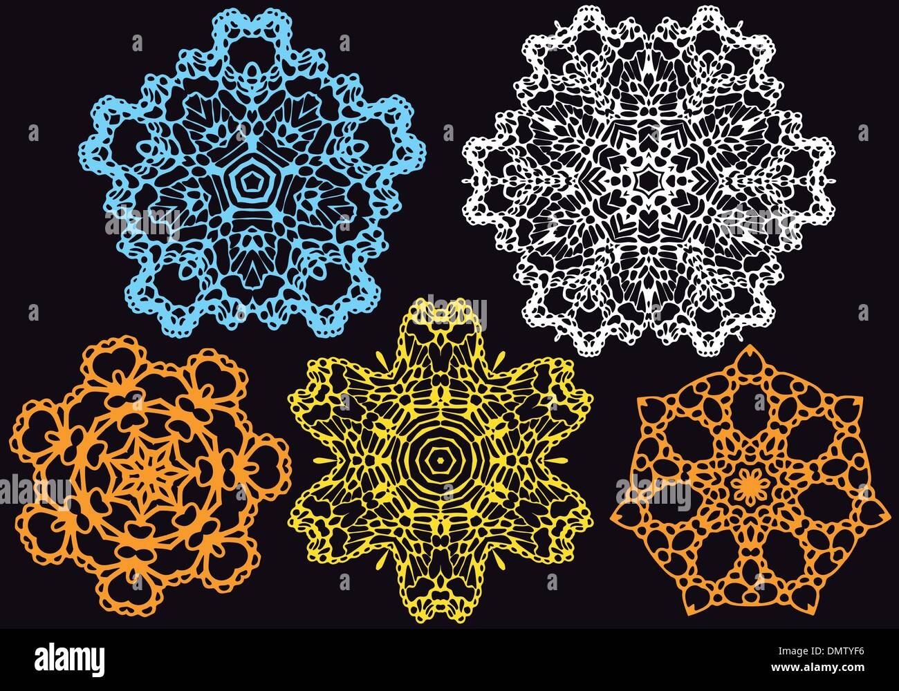 Lace vector vectors hi-res stock photography and images - Alamy