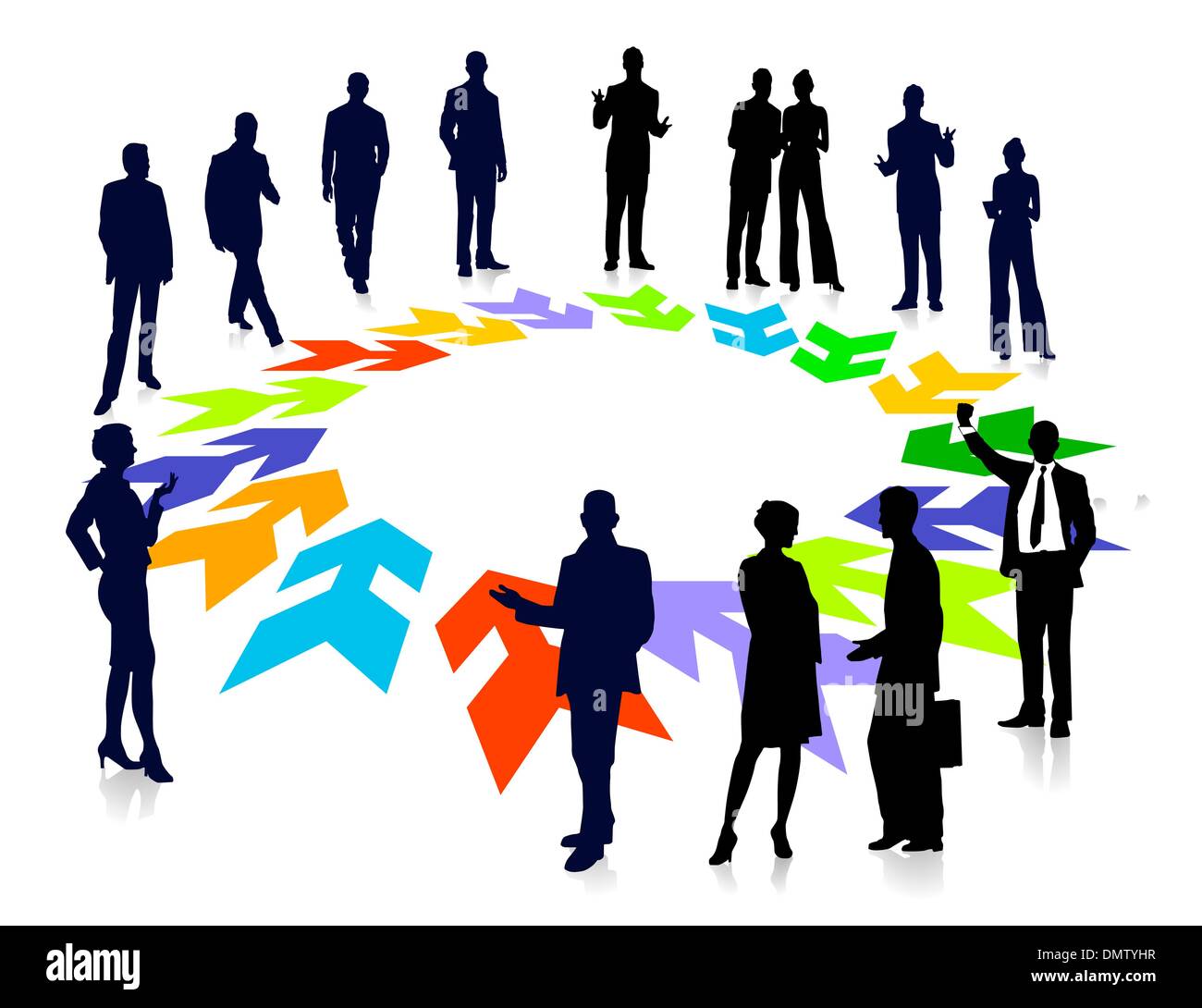 Data team Stock Vector Images - Alamy