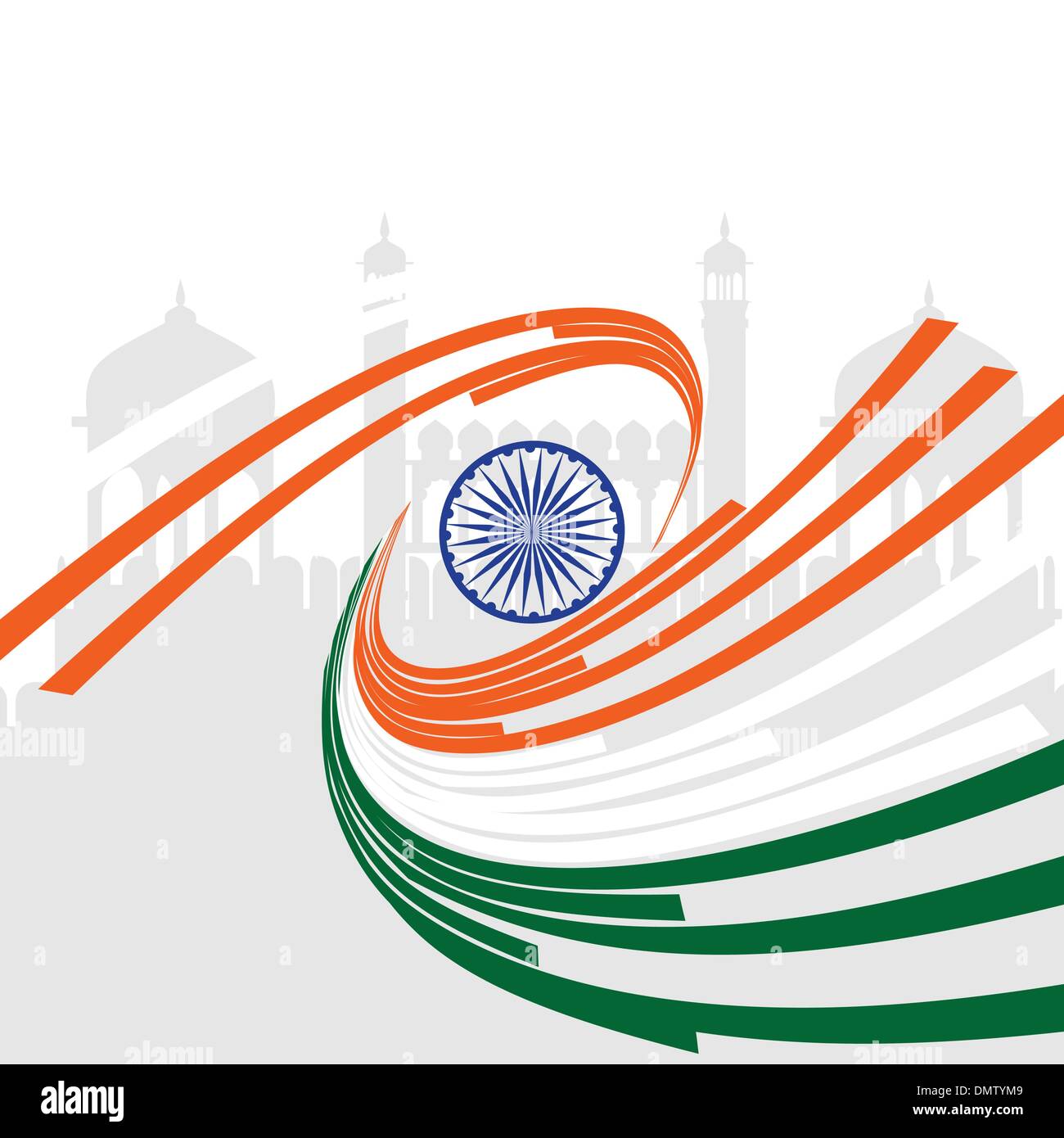 Indian flag vector hi-res stock photography and images - Alamy