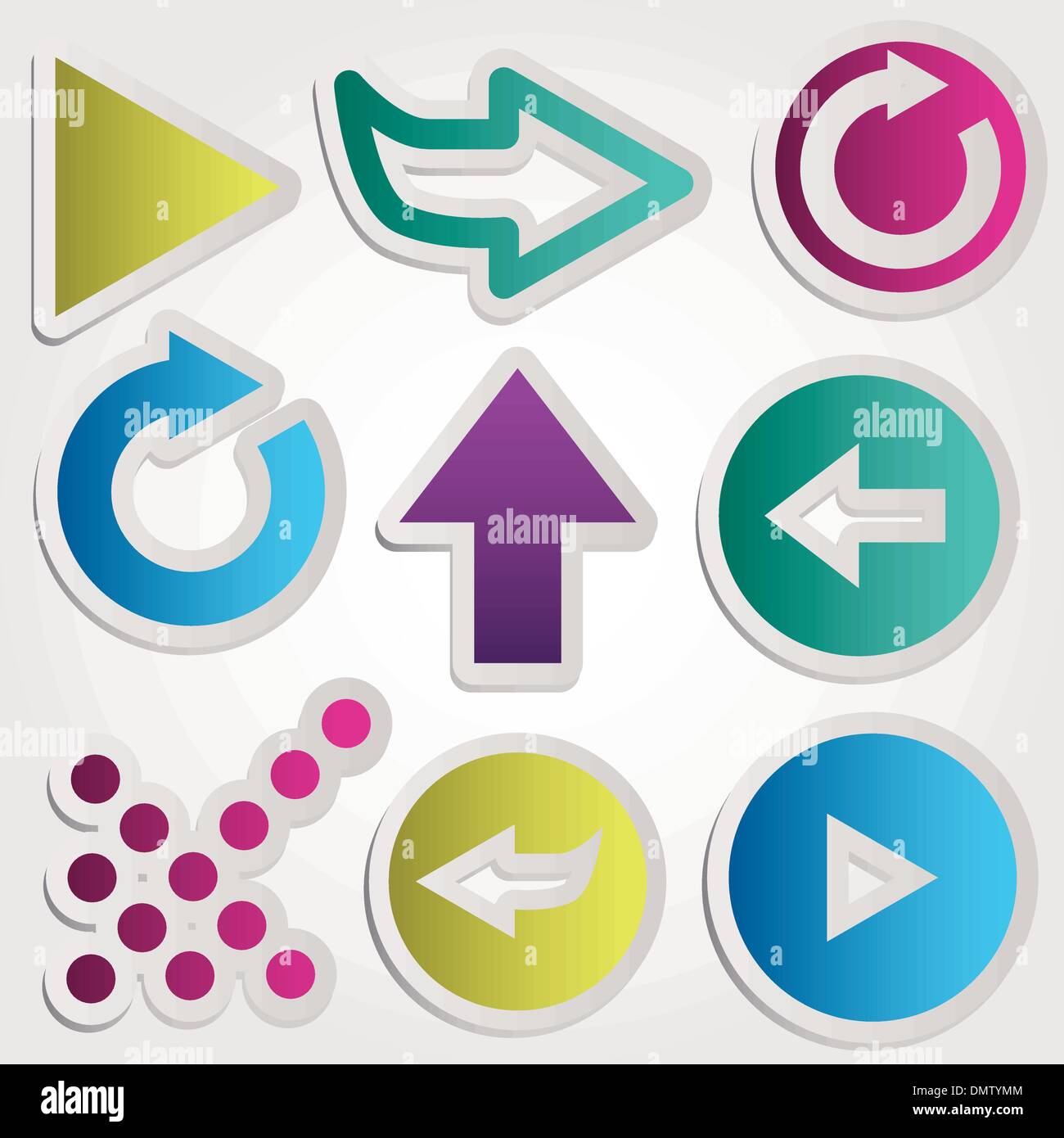 vector arrows set Stock Vector Image & Art - Alamy