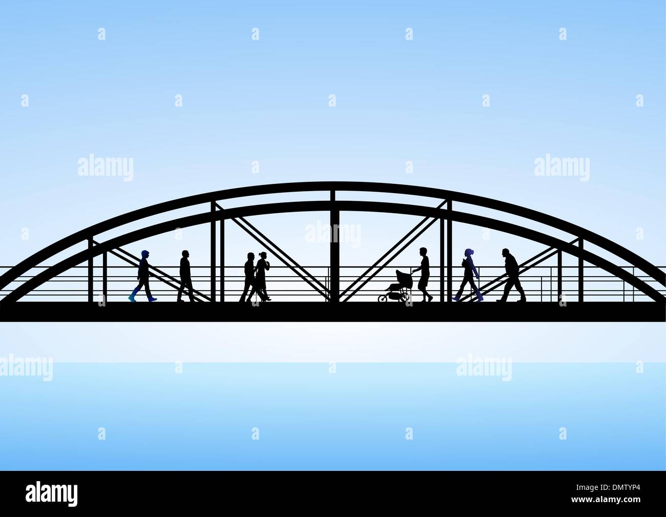 Bridge Stock Vector Images - Alamy