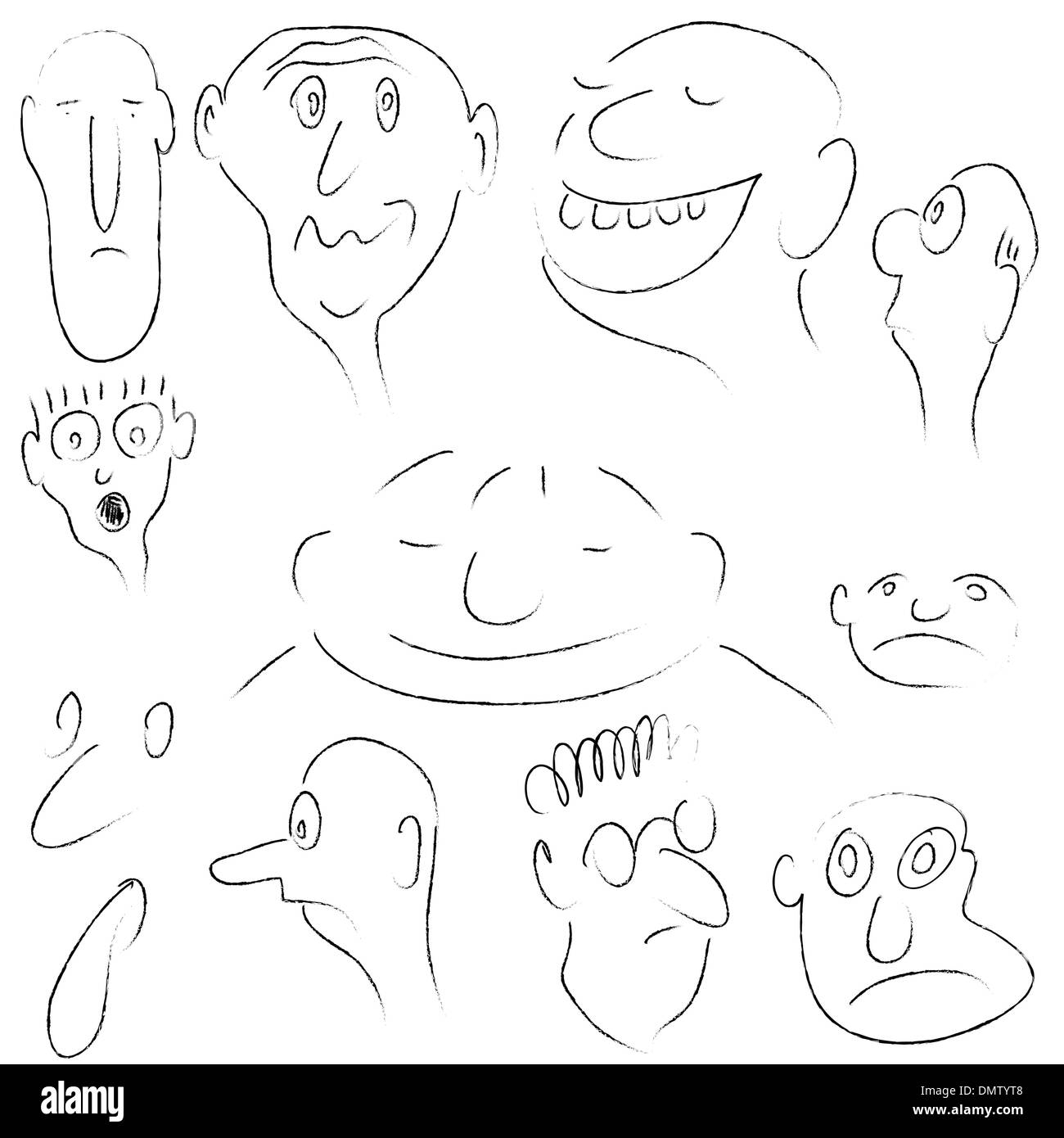 Countenance vector vectors Stock Vector Images - Alamy