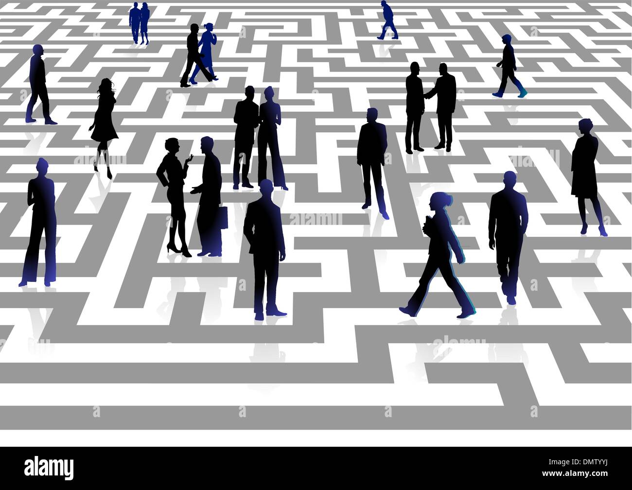Labyrinth hi-res stock photography and images - Alamy