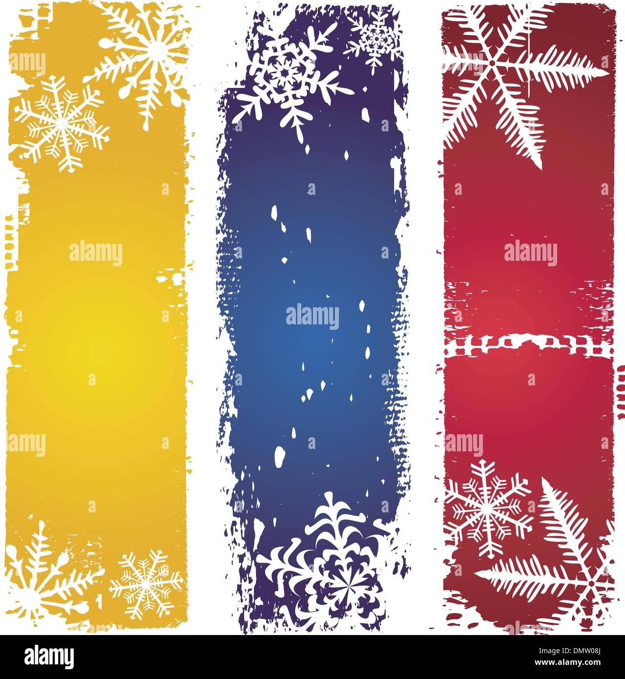 Set of three winter banners Stock Vector Image & Art - Alamy