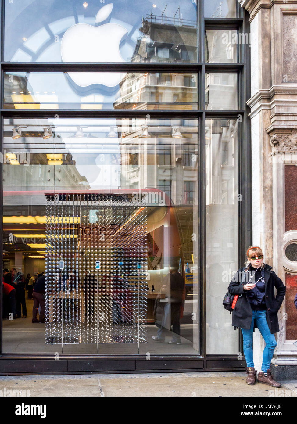 Apple store in Regent street, London UK,London UK Stock Photo - Alamy