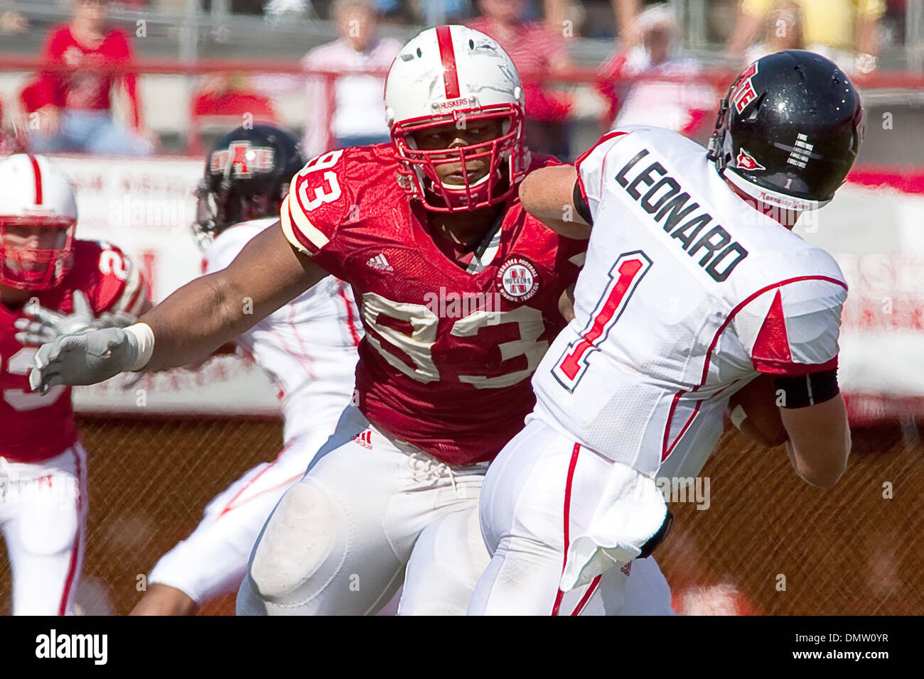 Memorial stadium lincoln nebraska hi-res stock photography and images ...