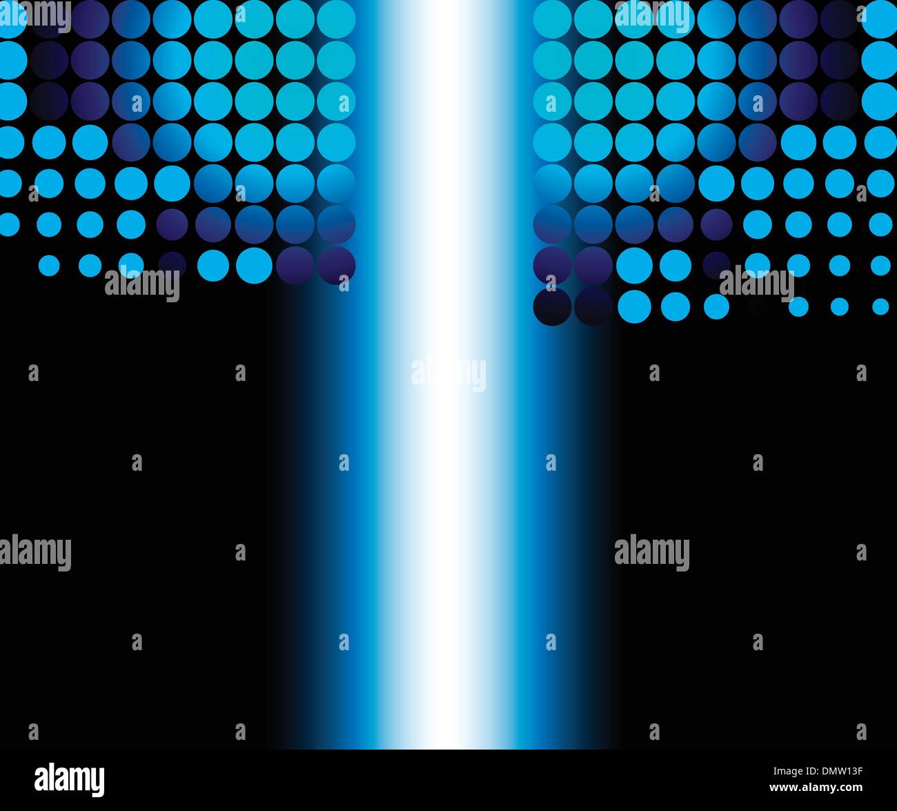 Blue tunnel abstract Stock Vector Images - Alamy