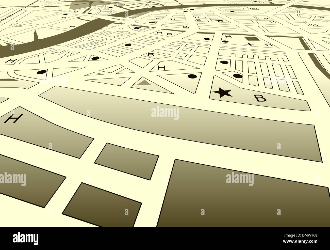 Streets vector vectors Stock Vector Images - Alamy