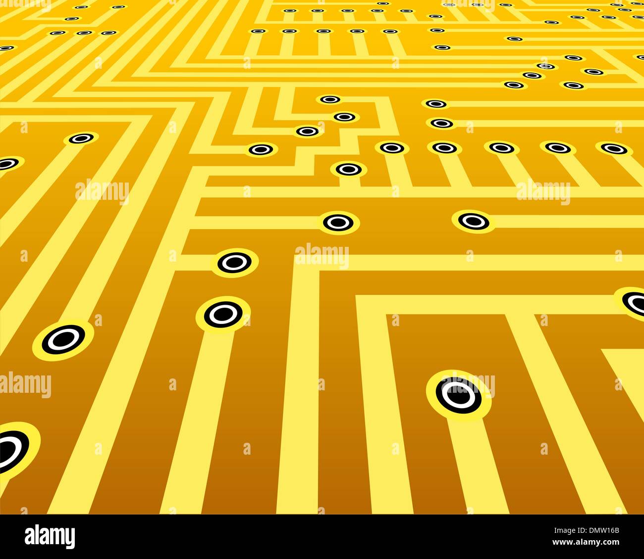 Circuit connections Stock Vector Images - Alamy