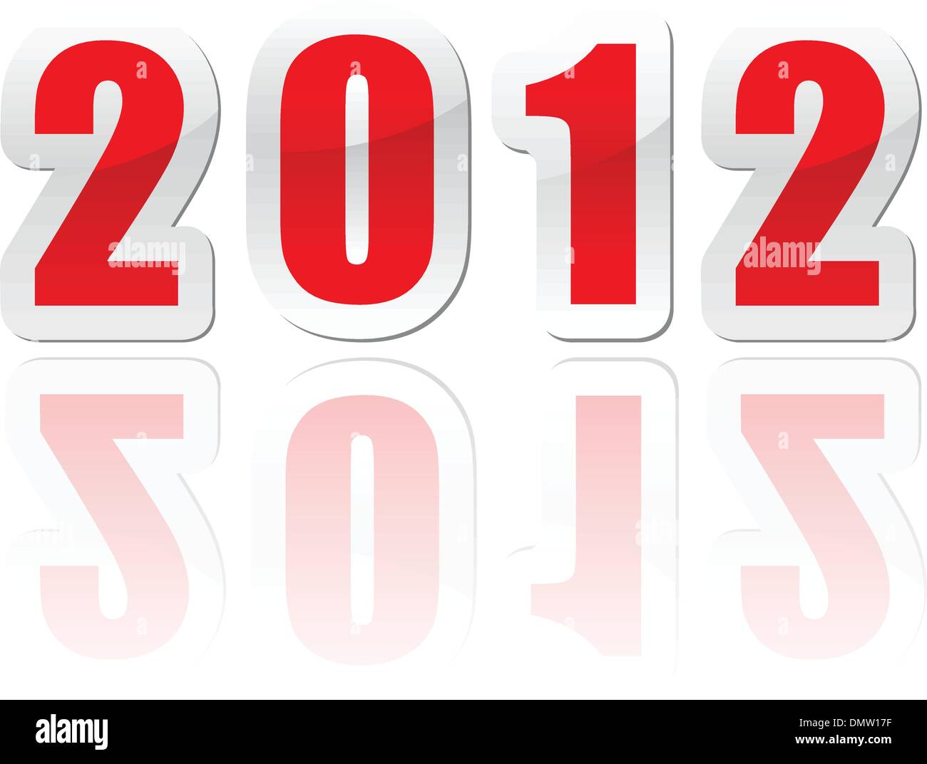 2012 new year greetings in vector Stock Vector Image & Art - Alamy
