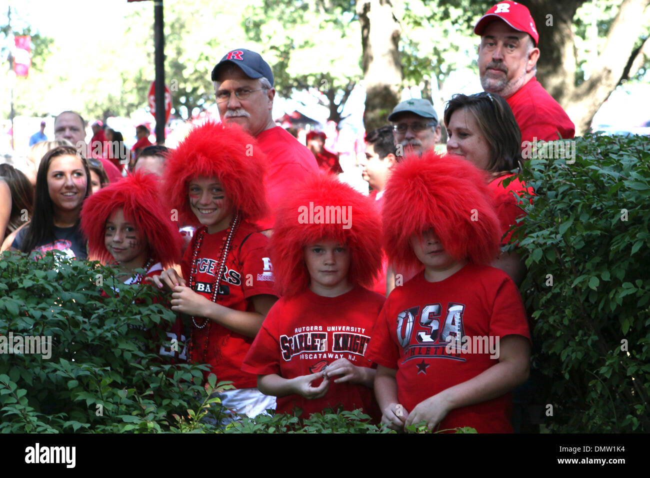 Rutgers scarlet knights fans hi-res stock photography and images - Alamy