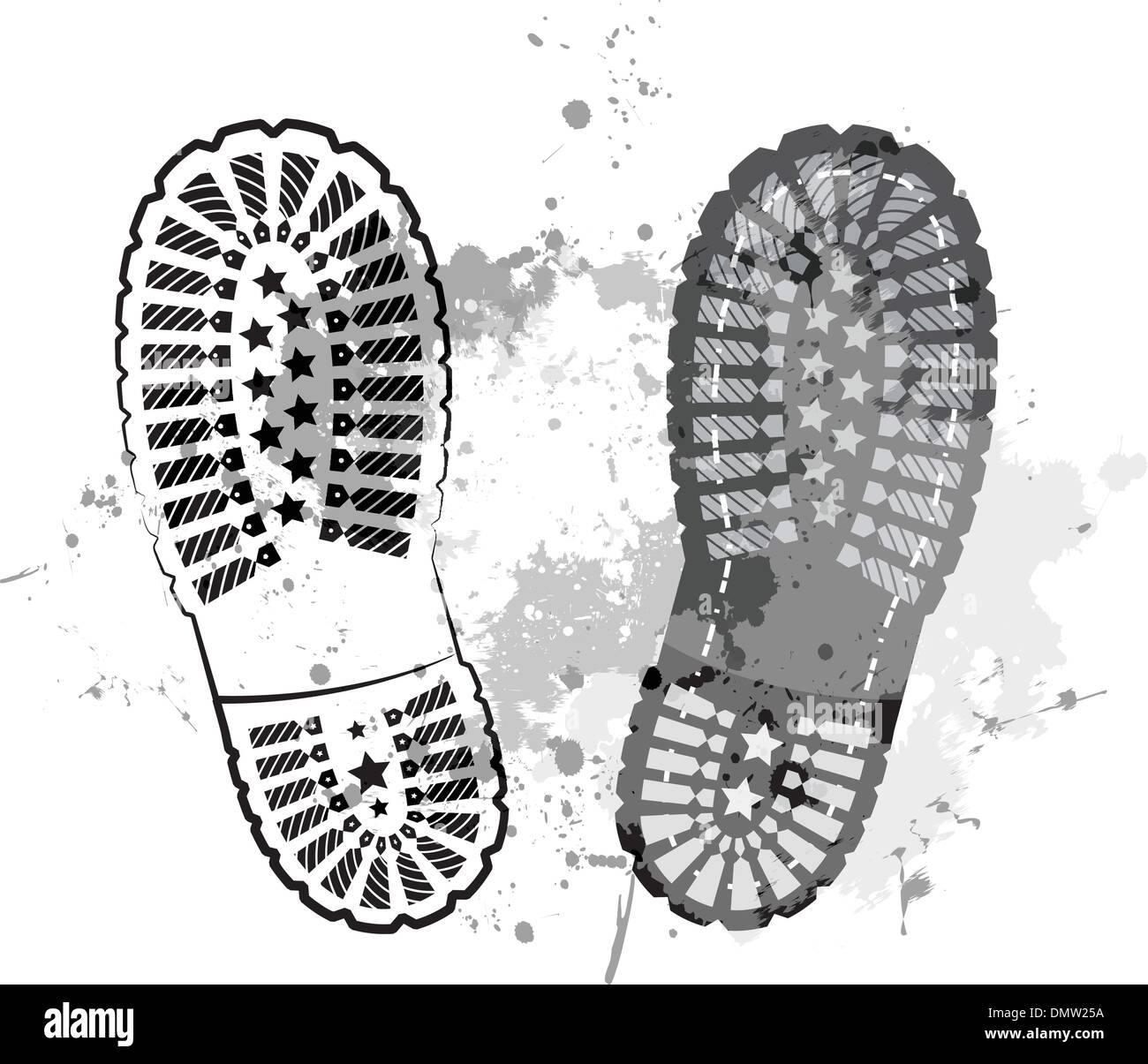 Pair modern black white Stock Vector Images - Alamy