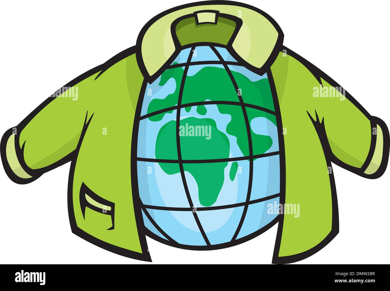 Winter globe Stock Vector Images - Alamy