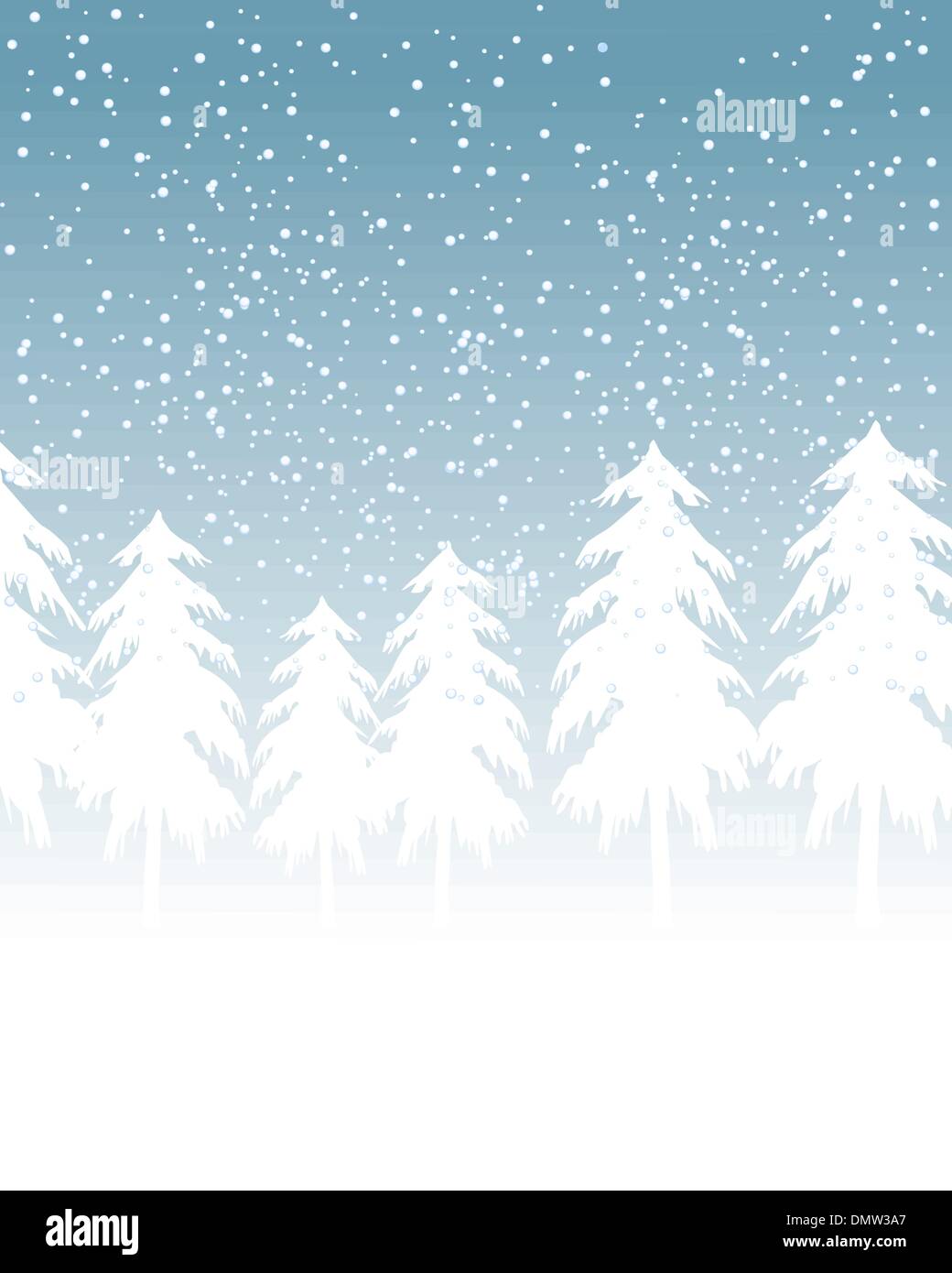 Beautiful snow winter background Stock Vector Images - Alamy