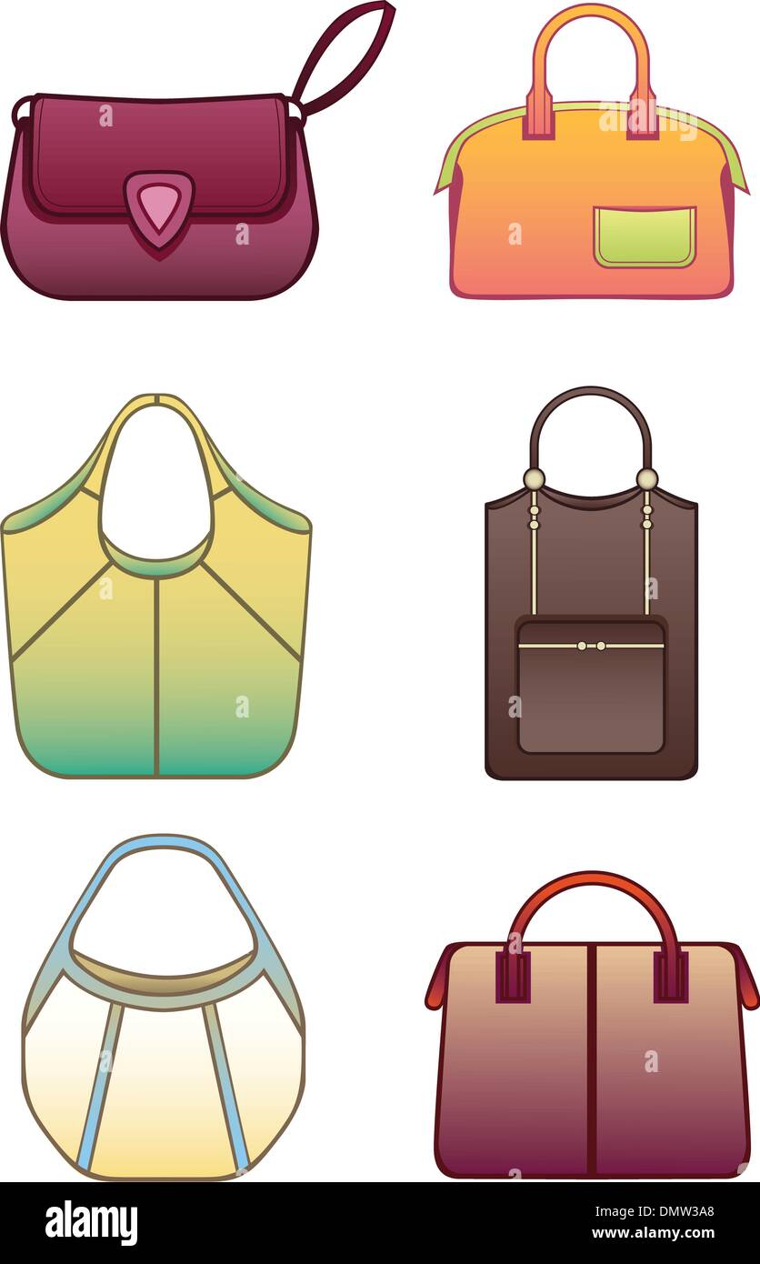 Carry bags Stock Vector Images - Alamy