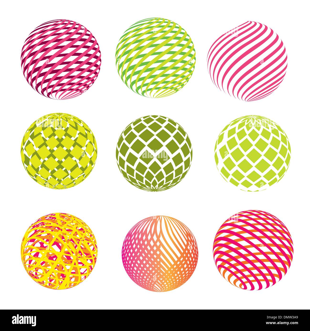Rounded elements Stock Vector Images - Alamy