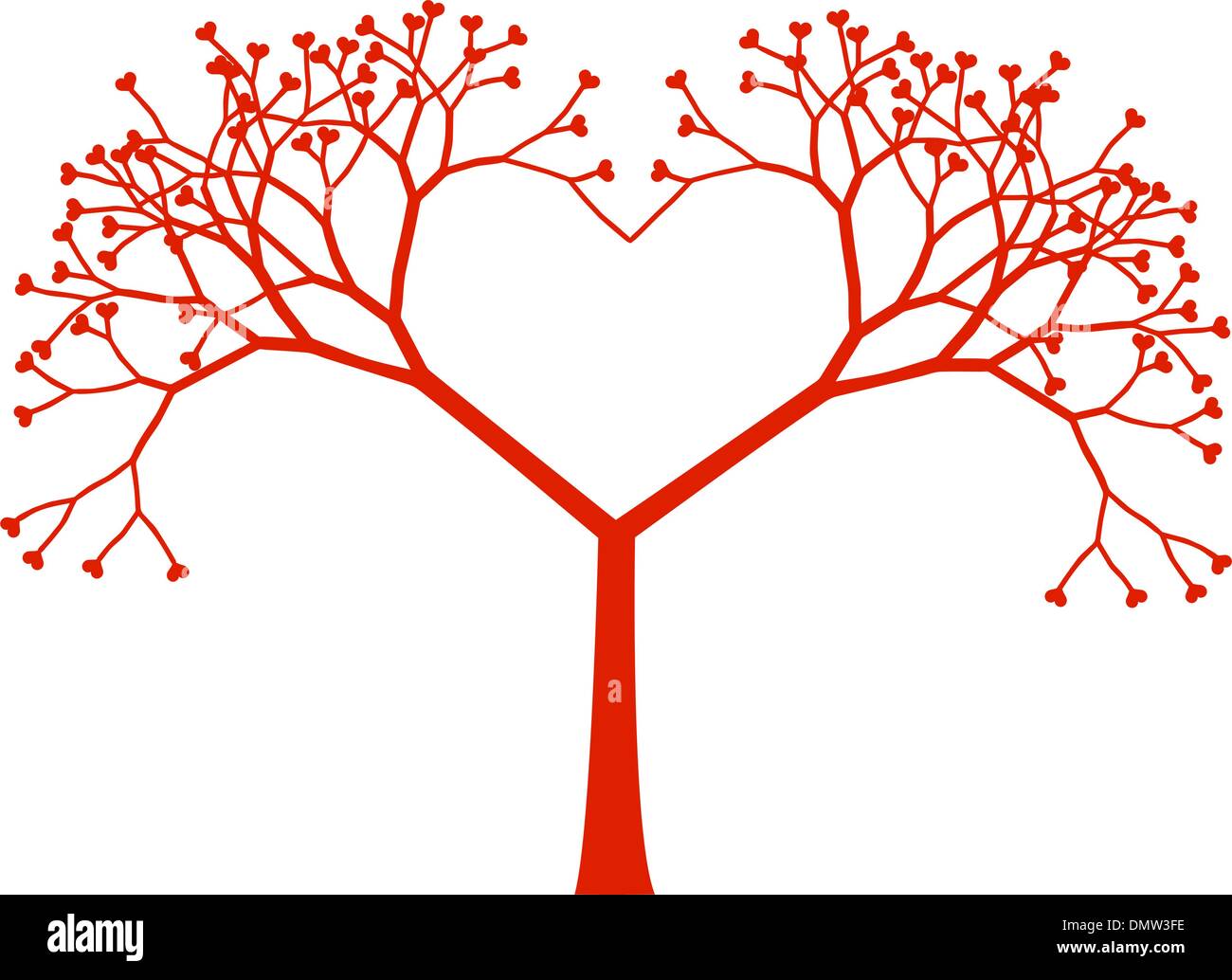 tree heart, vector Stock Vector Image & Art - Alamy