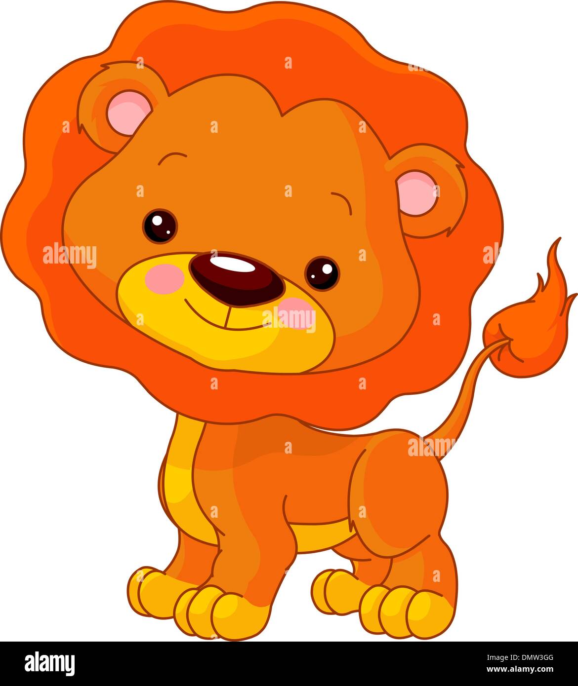 Fun zoo. Lion Stock Vector Image & Art - Alamy