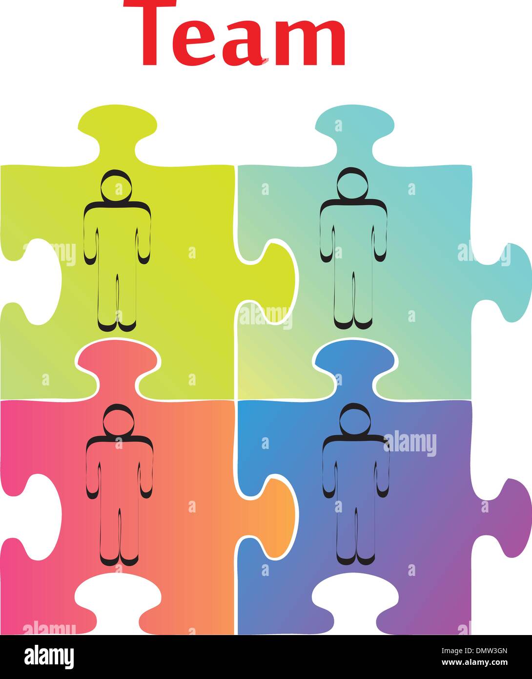 Teamwork dynamics Stock Vector Images - Alamy