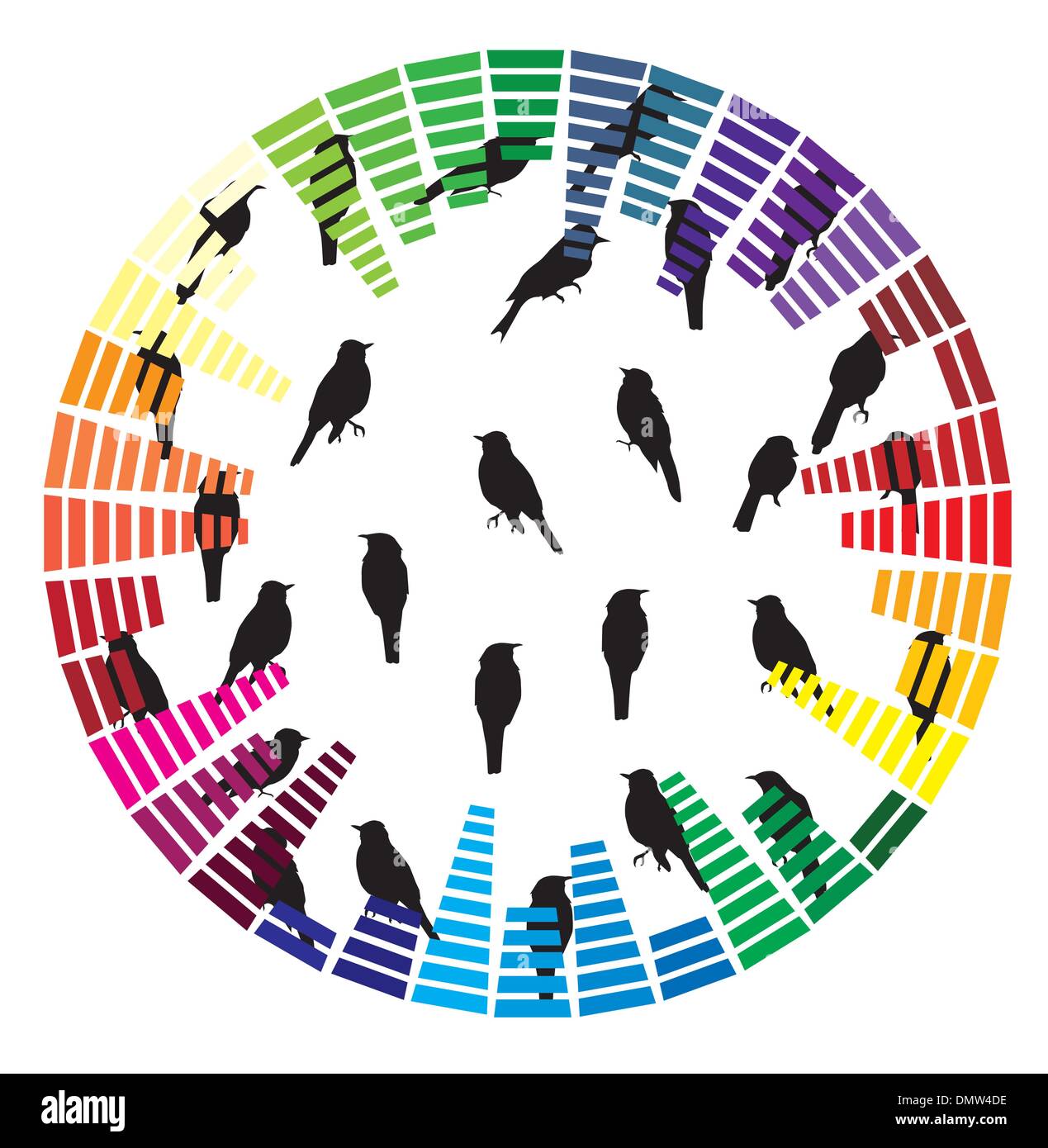 Above birds Stock Vector Images - Alamy