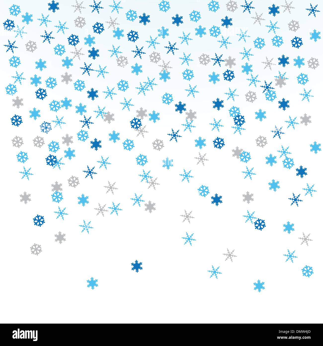 snowflakes, vector illustration Stock Vector Image & Art - Alamy