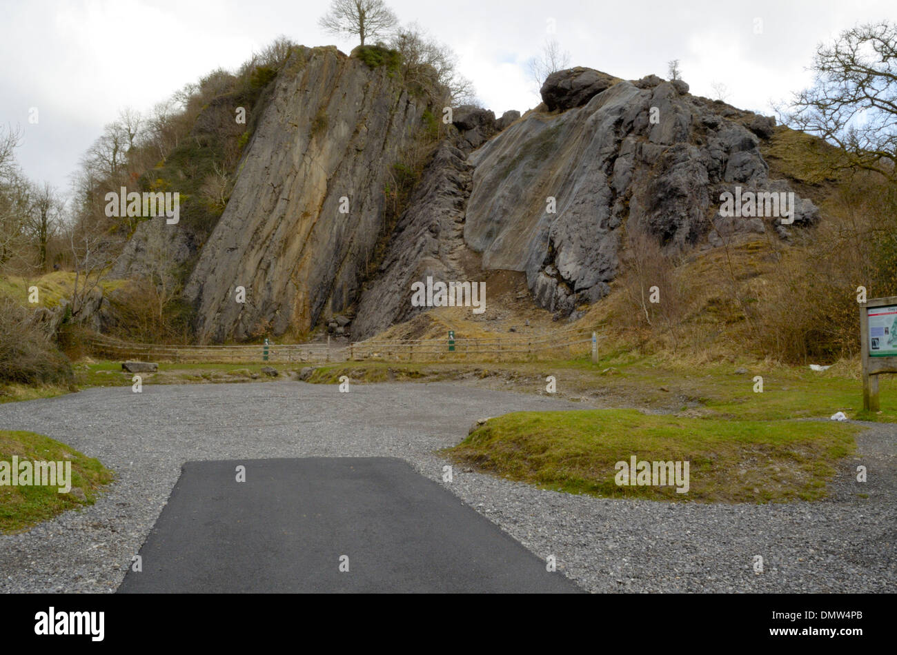 Dinas rock hi-res stock photography and images - Alamy