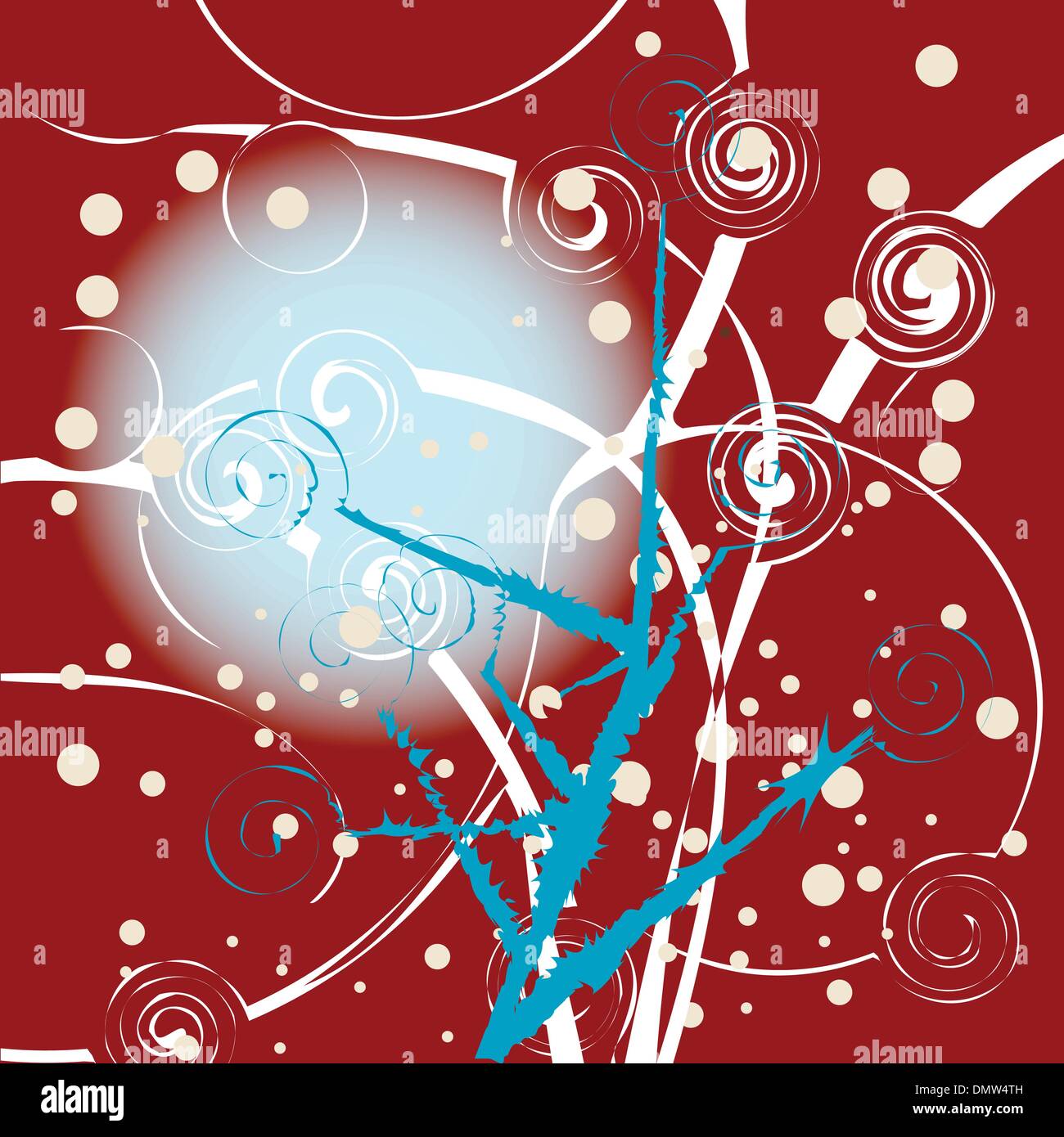 Op art black and white Stock Vector Images - Alamy