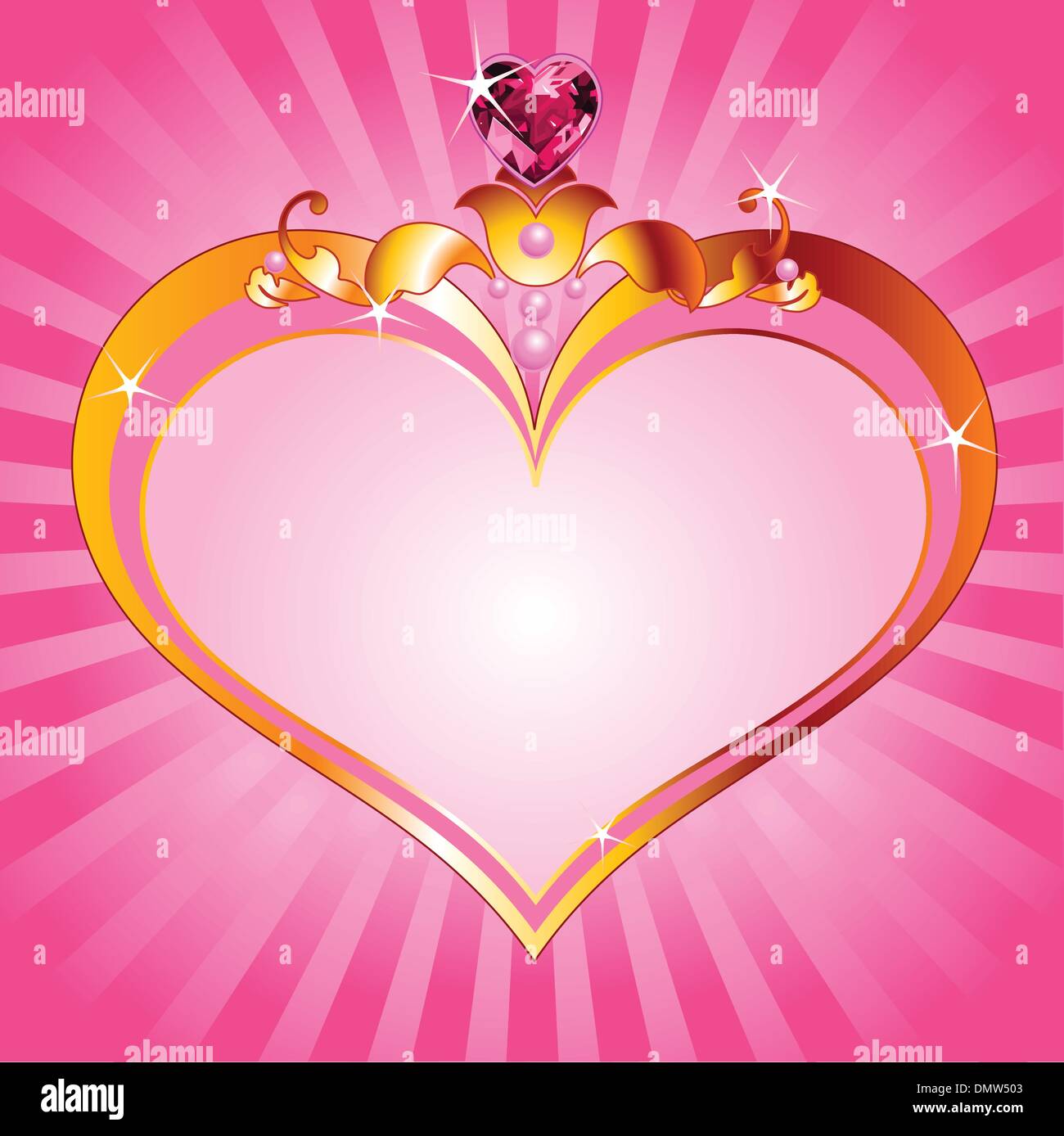 Little Girls Princess Stock Vector Images - Alamy