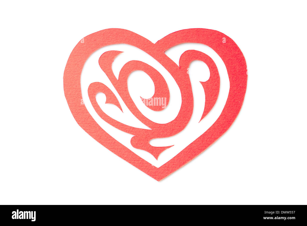 Paper cut style red Cut Out Stock Images & Pictures - Alamy
