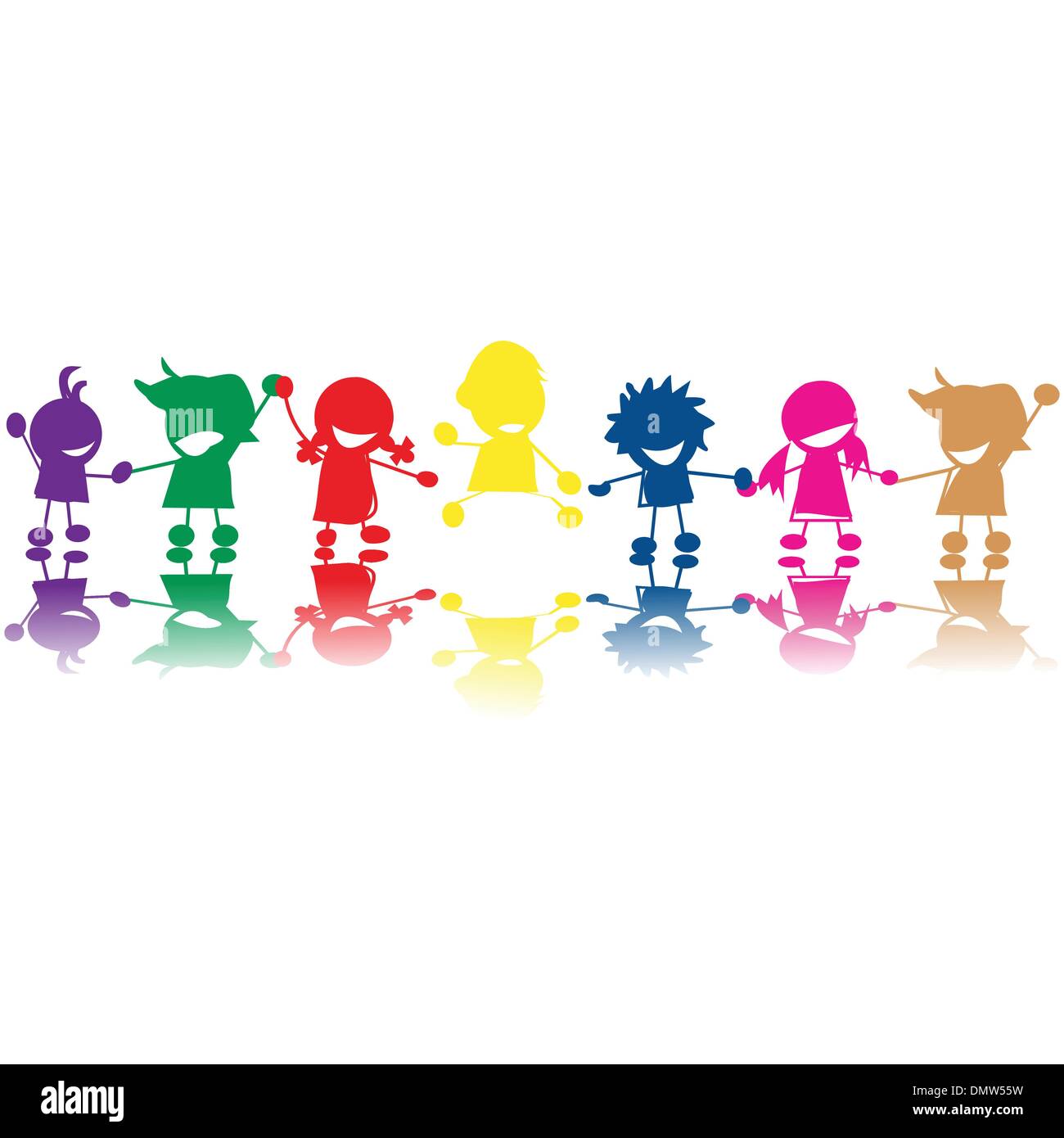 Children happy face in Cut Out Stock Images & Pictures - Alamy