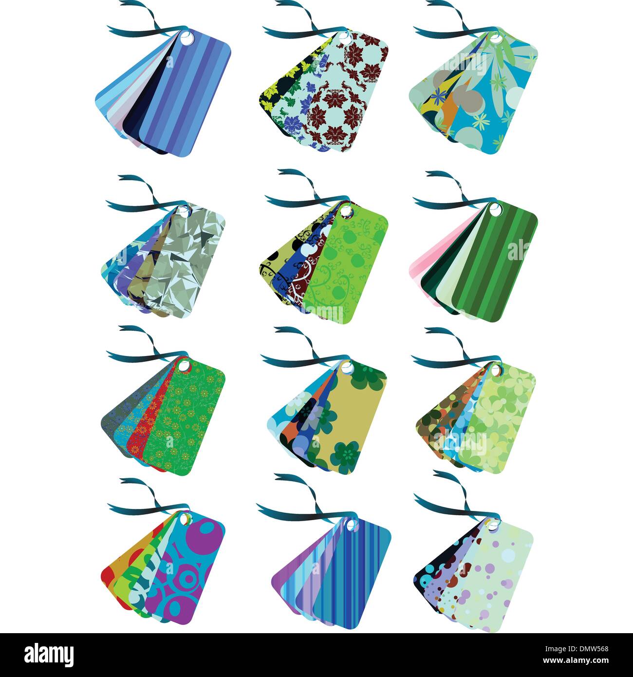 Address tag Stock Vector Images - Alamy