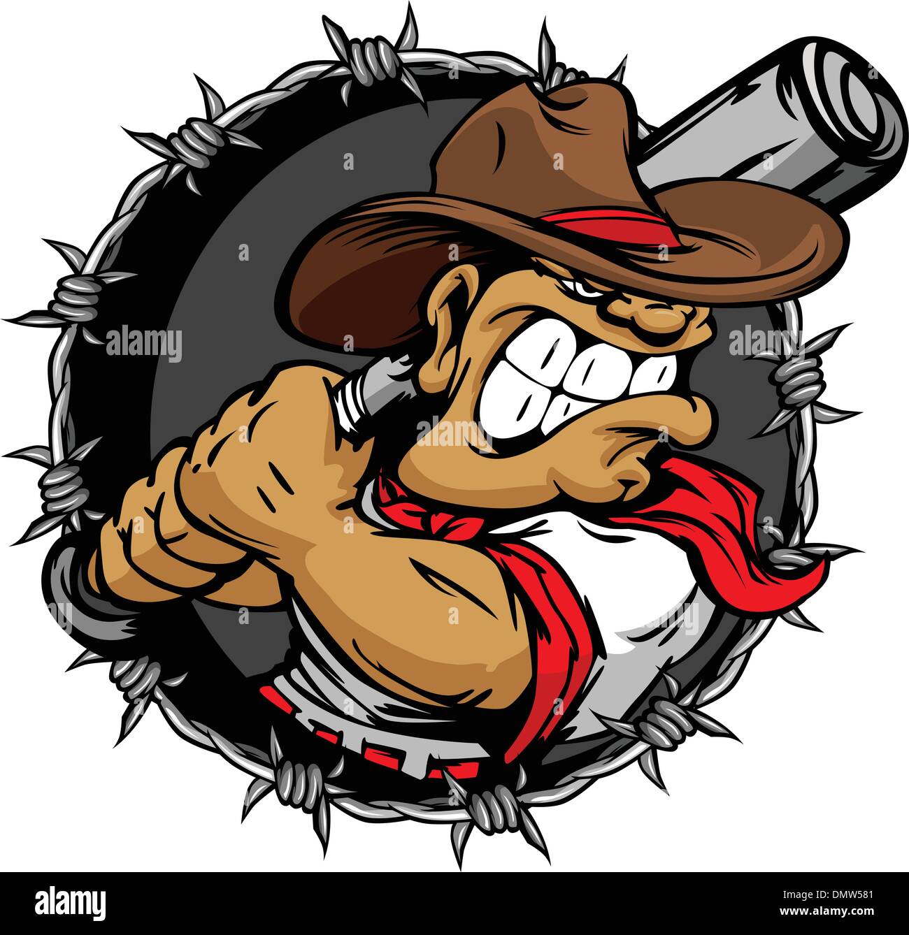 Tough Cowboy Stars & Stripes Trucker Cap TRUCKER CAP AMERICAN COWBOY