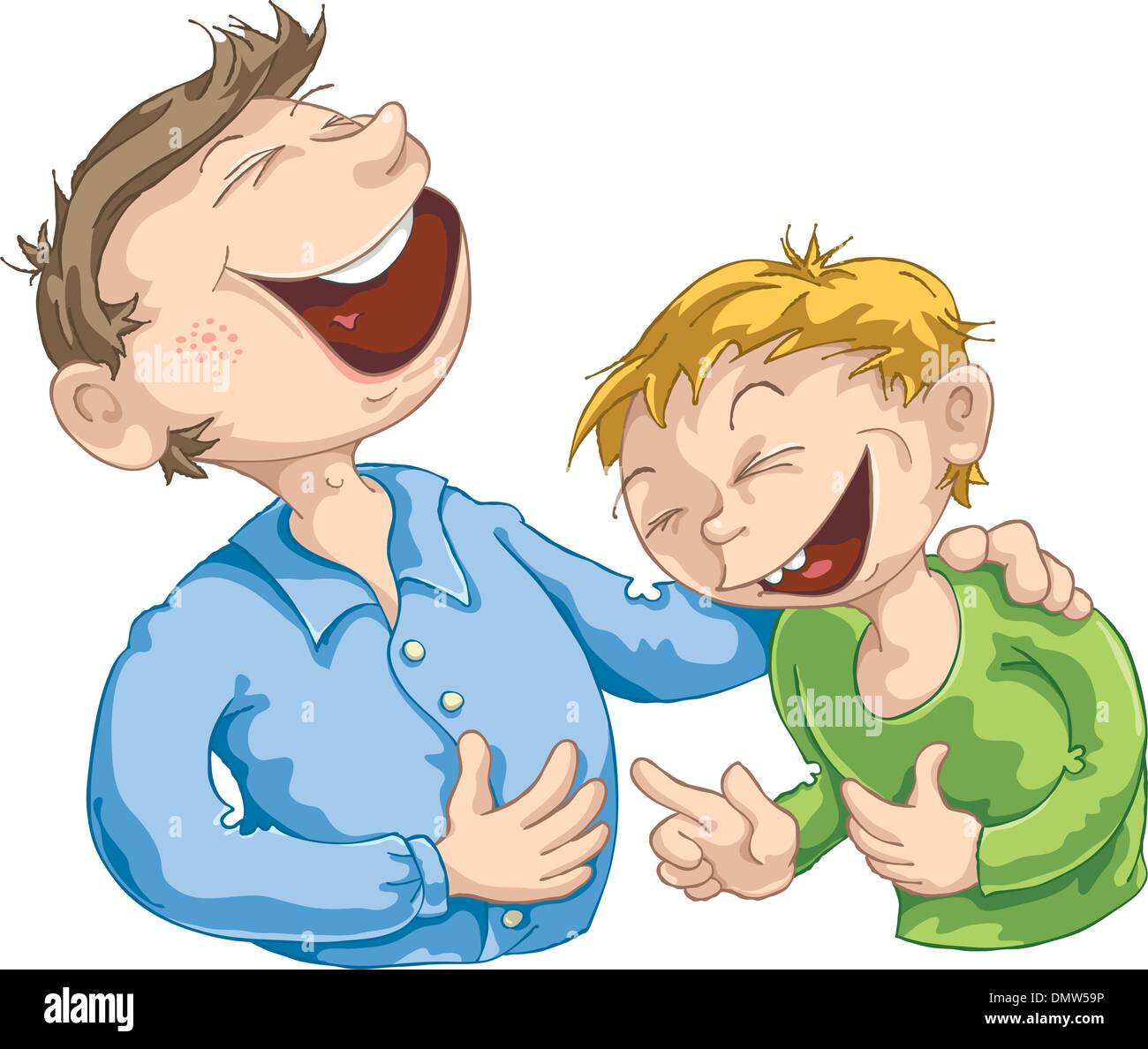 Fall family fun Stock Vector Images - Alamy