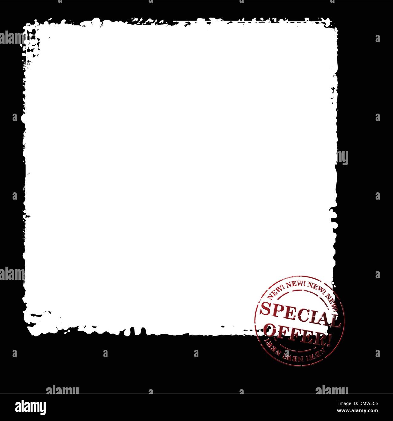 Old blank seal wax Stock Vector Images - Alamy