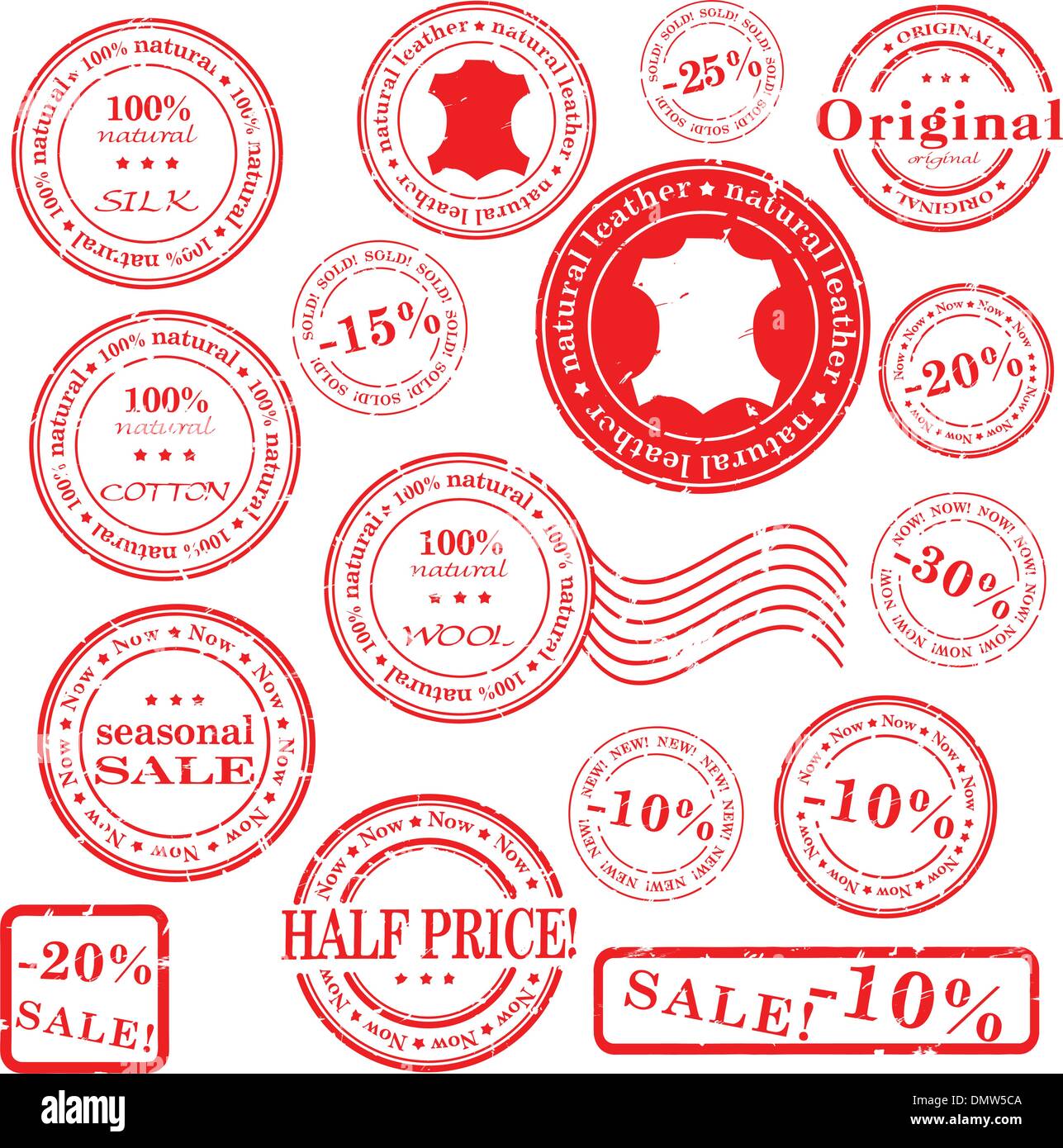 Sale stamp vector set Stock Vector Image & Art - Alamy