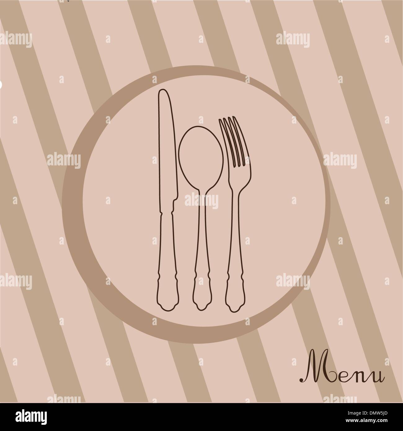 menu cream card Stock Vector Image & Art - Alamy