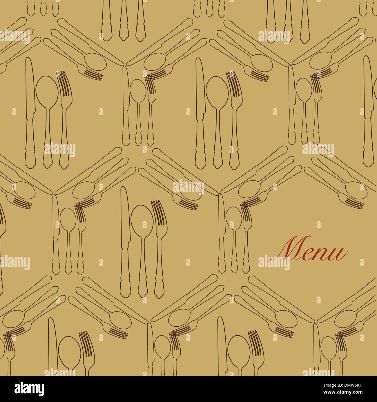 Restaurant menu book Stock Vector Images - Alamy