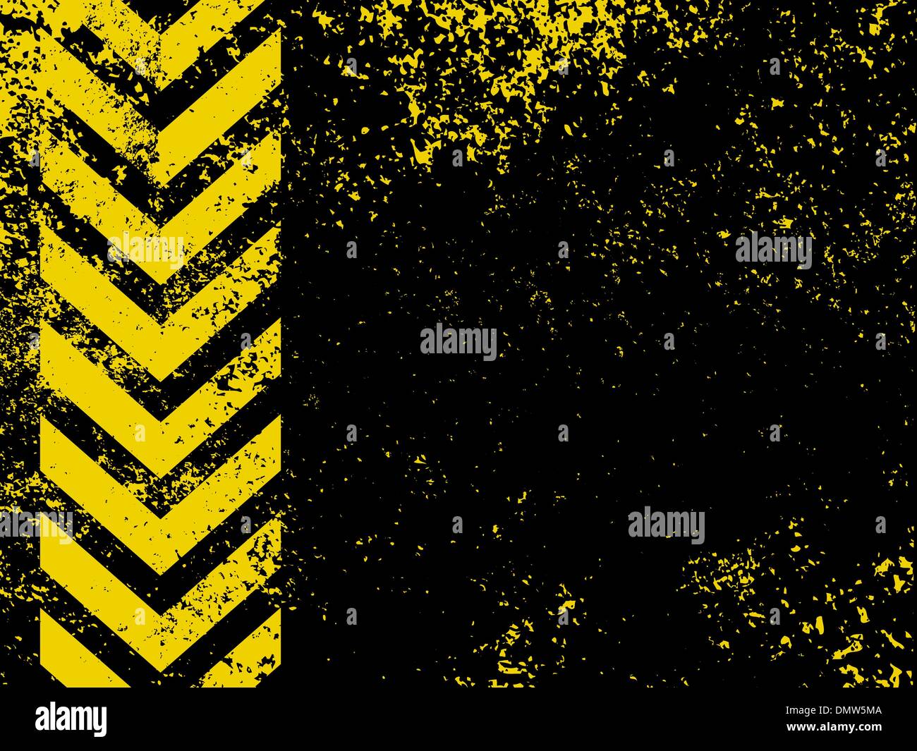 A grungy and worn hazard stripes texture. EPS 8 Stock Vector Image ...