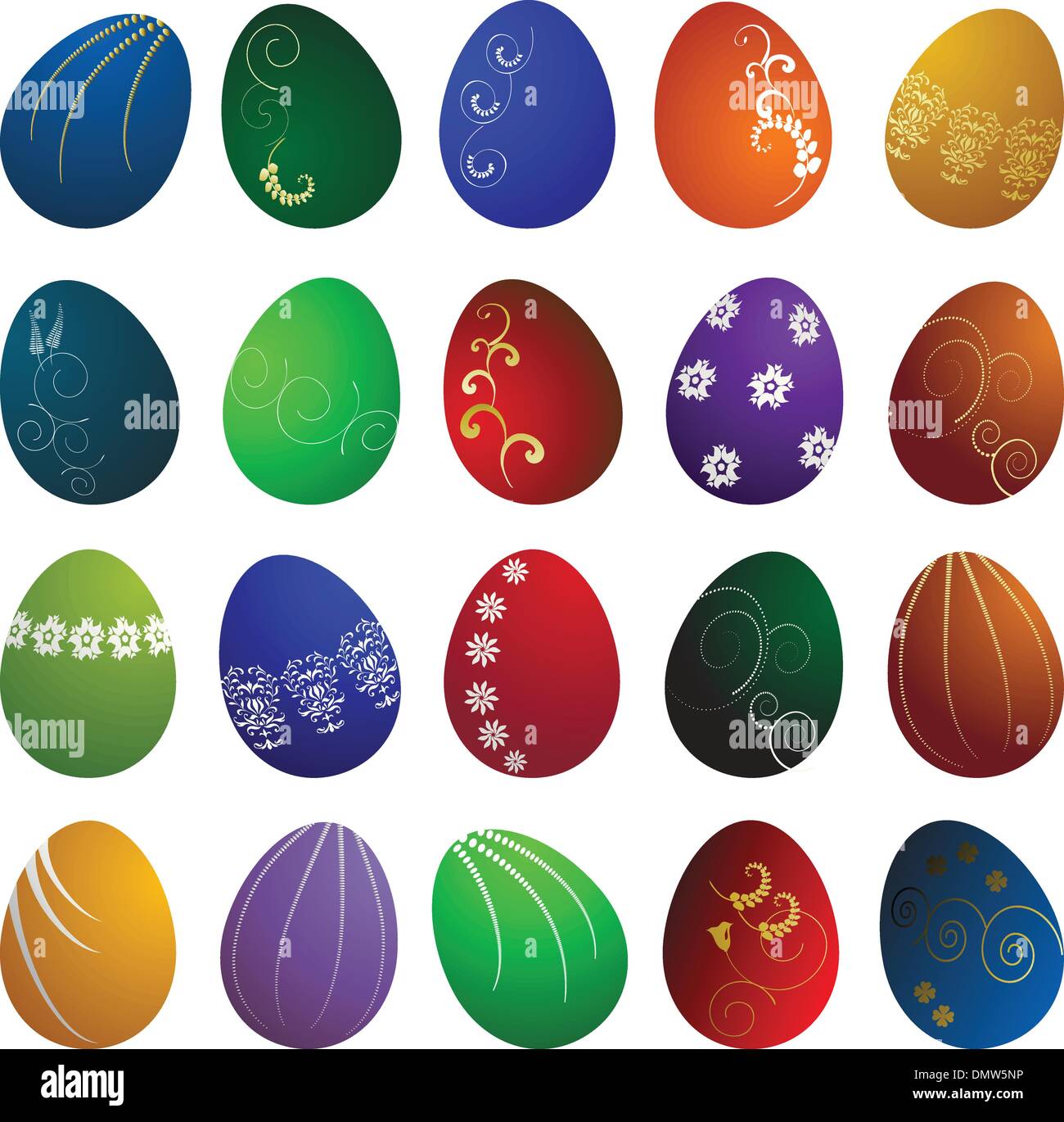 easter eggs, vector set Stock Vector Image & Art - Alamy easter eggs, vector set Stock Vector Image & Art - Alamy
