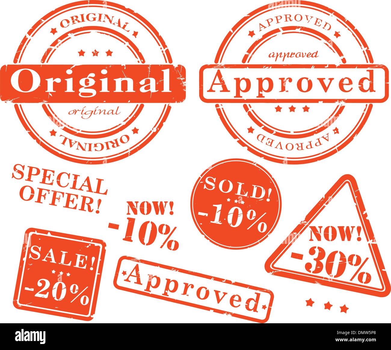 Sale stamp vector set Stock Vector Image & Art - Alamy