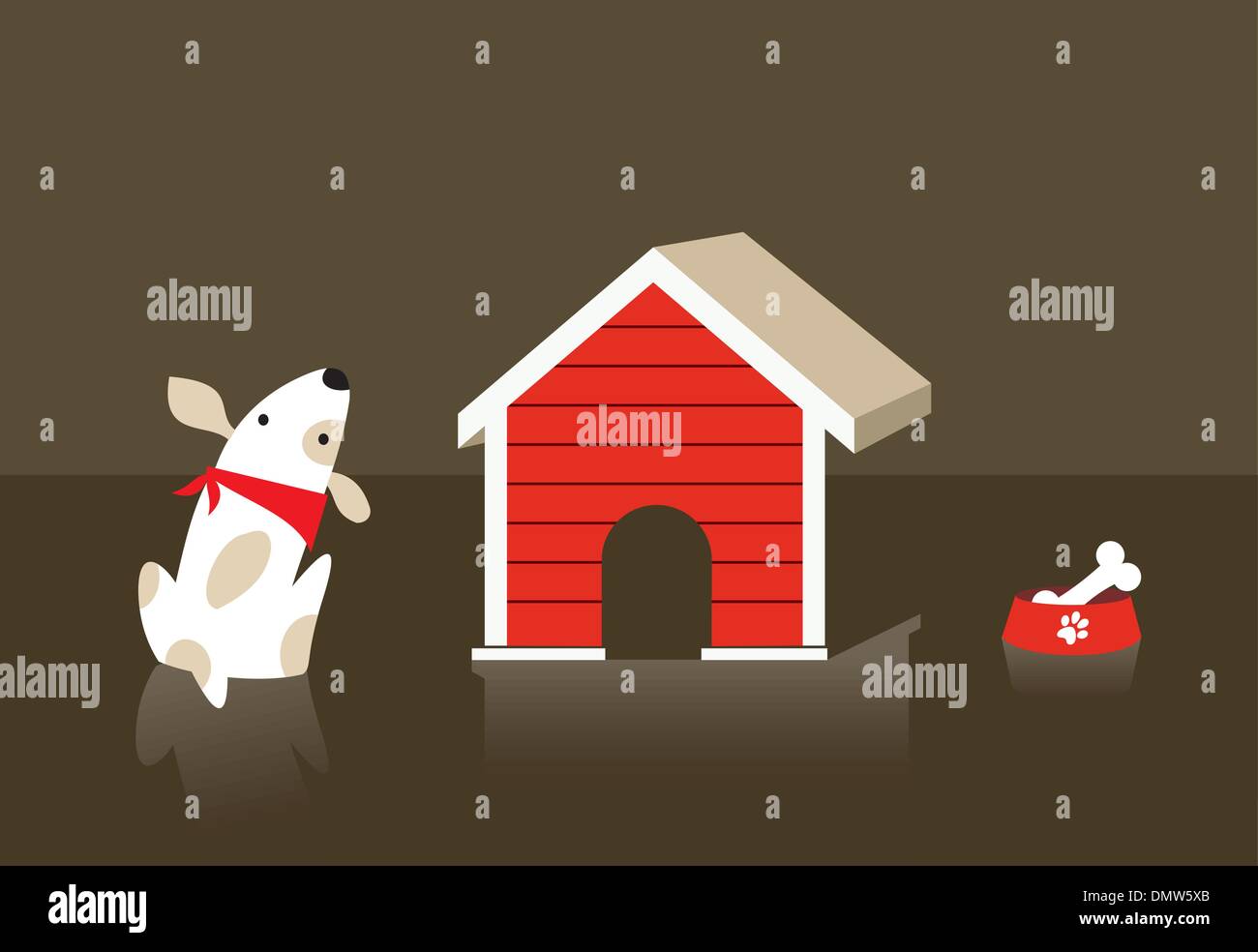 Dog food cat background Stock Vector Images - Alamy