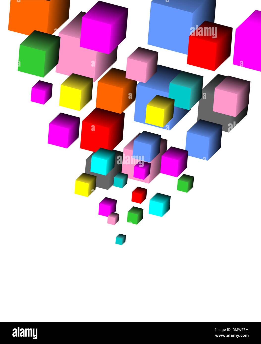 Abstract pattern of boxes hi-res stock photography and images - Alamy