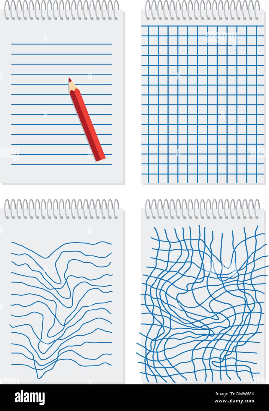 note paper background Stock Vector Image & Art - Alamy