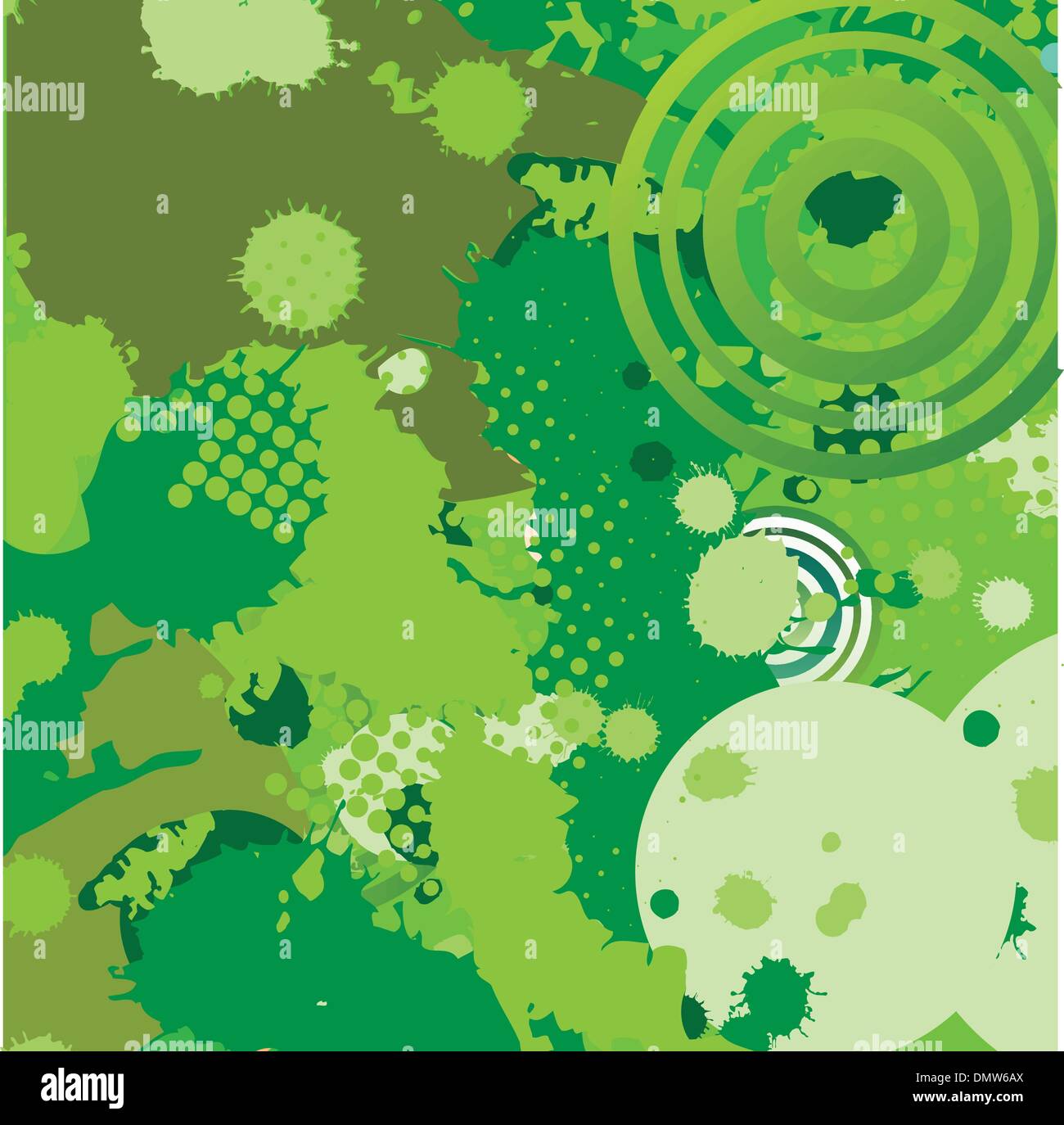 abstract splashed green background Stock Vector Image & Art - Alamy